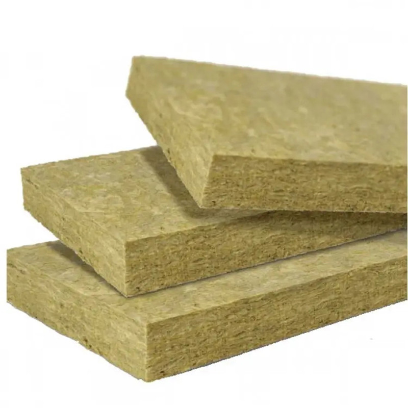 Yellow Rockwool Sound Absorbing Panels Rockwool Sound Absorber Slab ISO9001