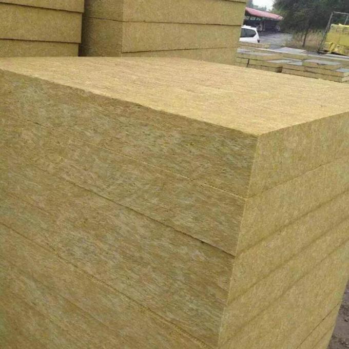Customized 100mm Rockwool Insulation Rockwool Safe And Sound Insulation