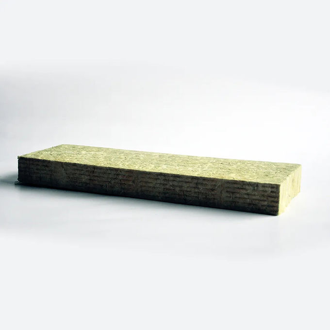 Oem Rockwool Rigid Insulation Panels Fireproof Rock Wool Sheet Strip