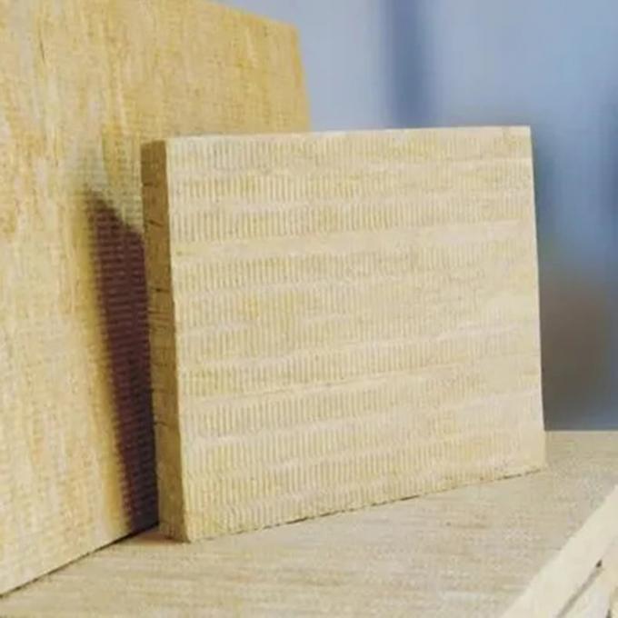 Industry Building Rock Wool Soundproofing Board High Density