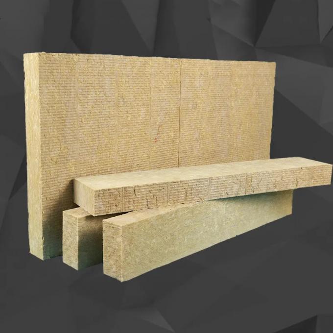 Custom Rock Wool Strip Waterproof Rigid Rockwool Panels Board Sheet