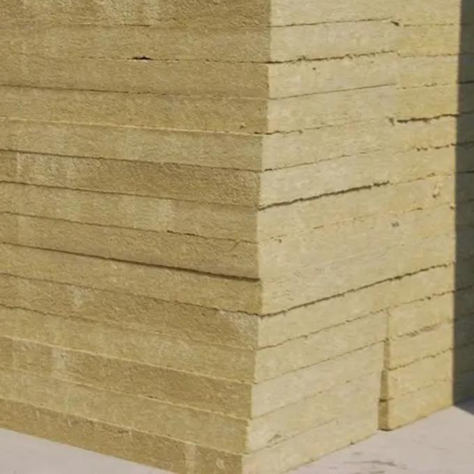 Sustainable Thermal Insulation Mineral Wool Board Industrial Design