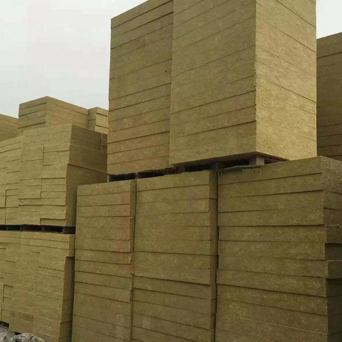 High Density Rockwool Acoustic Treatment basalt Rockwool Cladding Panels