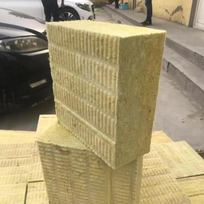 Thickness 200mm Rockwool Mineral Wool Insulation Material Fireproof